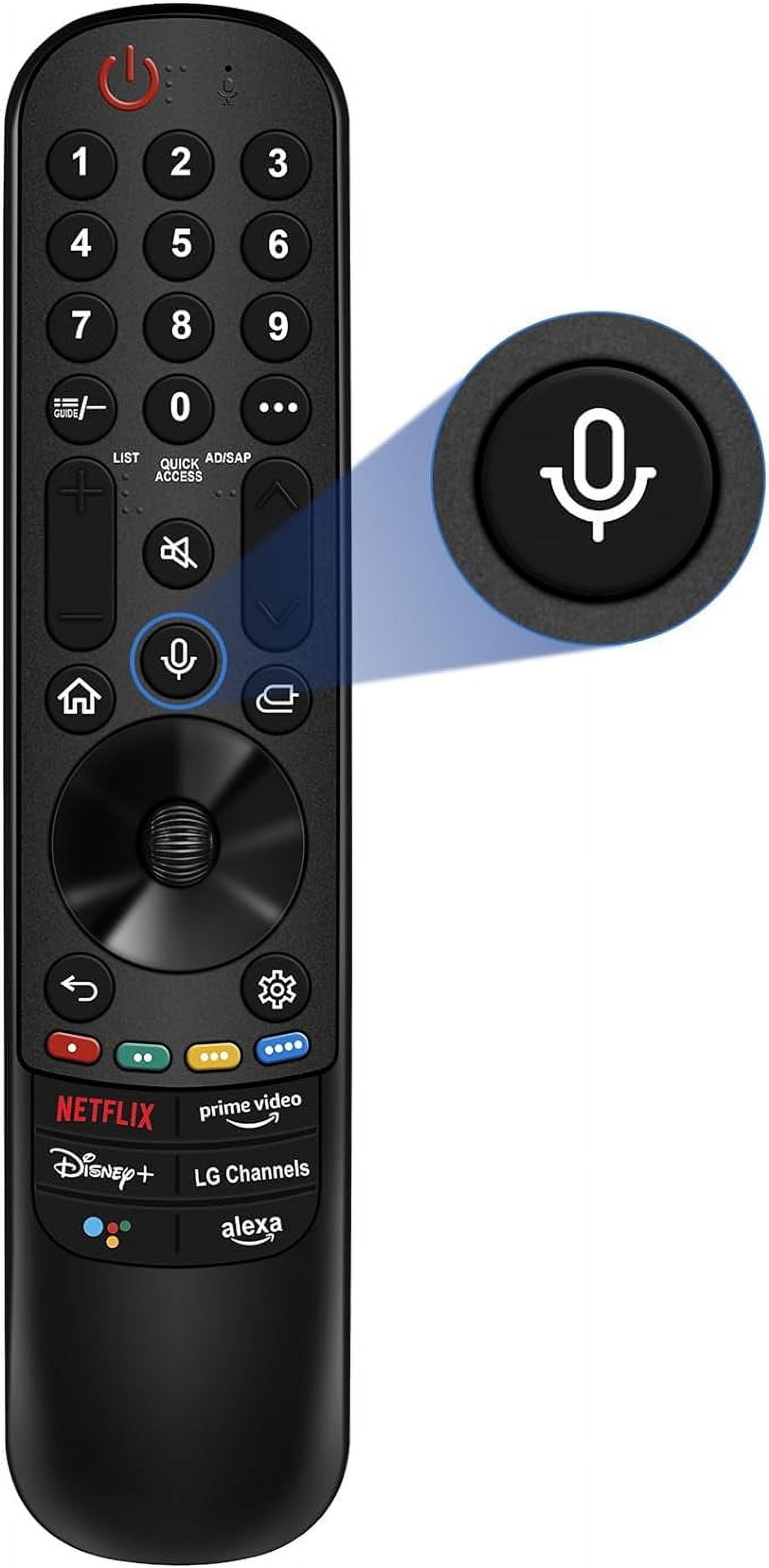 Universal Remote for LG Smart TVs, Magic Remote with Voice Control and Pointer, Compatible with ...
