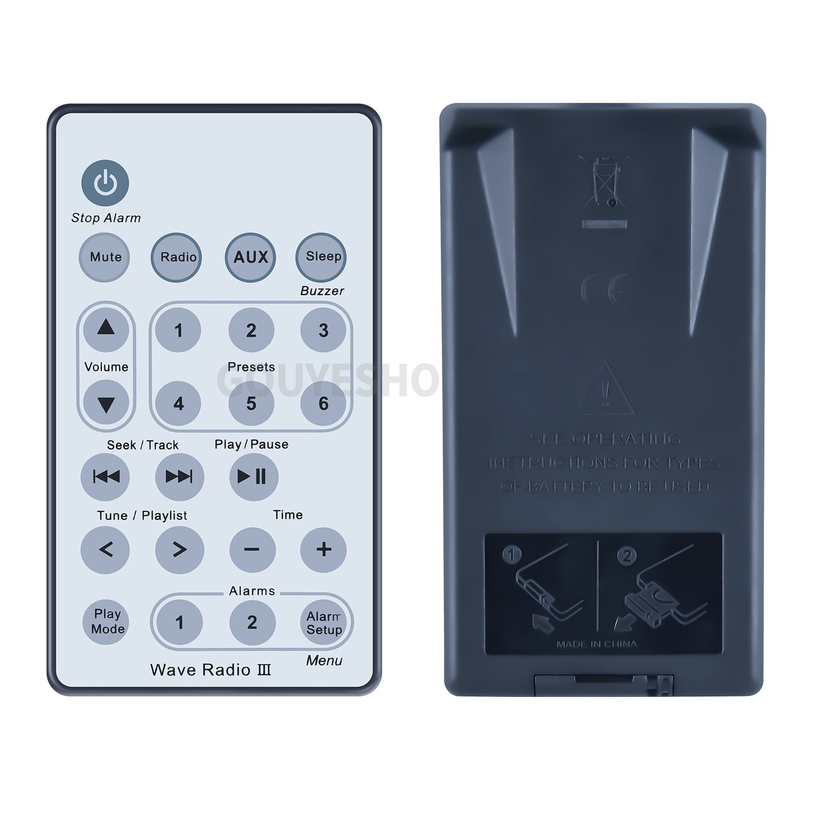 New Replacement Remote Control For Bos Wave Radio III - Walmart.com