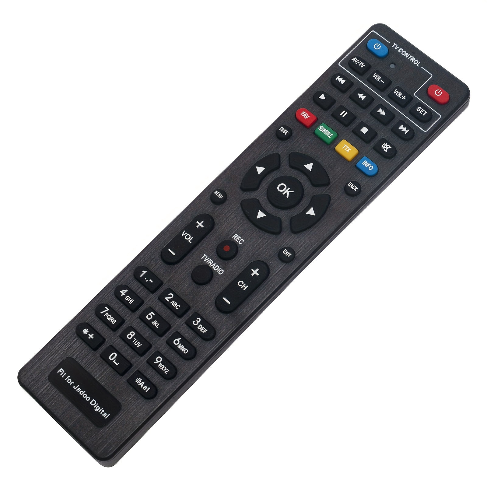New Replacement Remote Control For Jadoo 5 5S 54 221A Digital IPTV Set ...