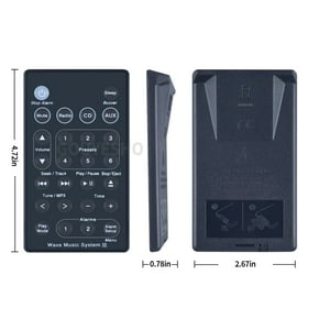 bose wave radio remote