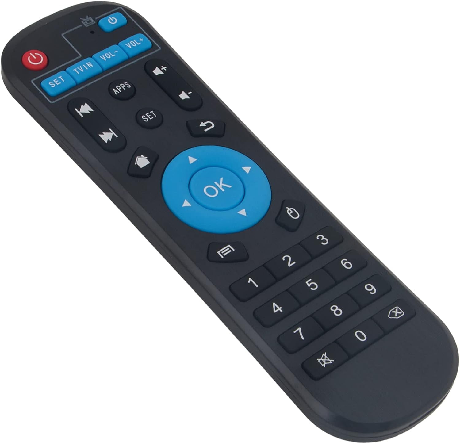 New Replacement Set TV Box Remote Control fit for Andriod Smart TV Box ...