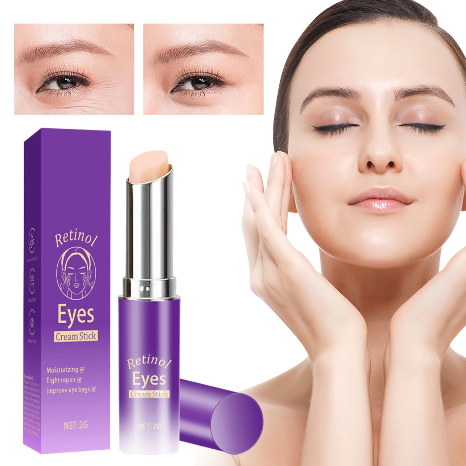 New! Retinol Eye Cream Firms, Moisturizes, Brightens and Moisturizes ...