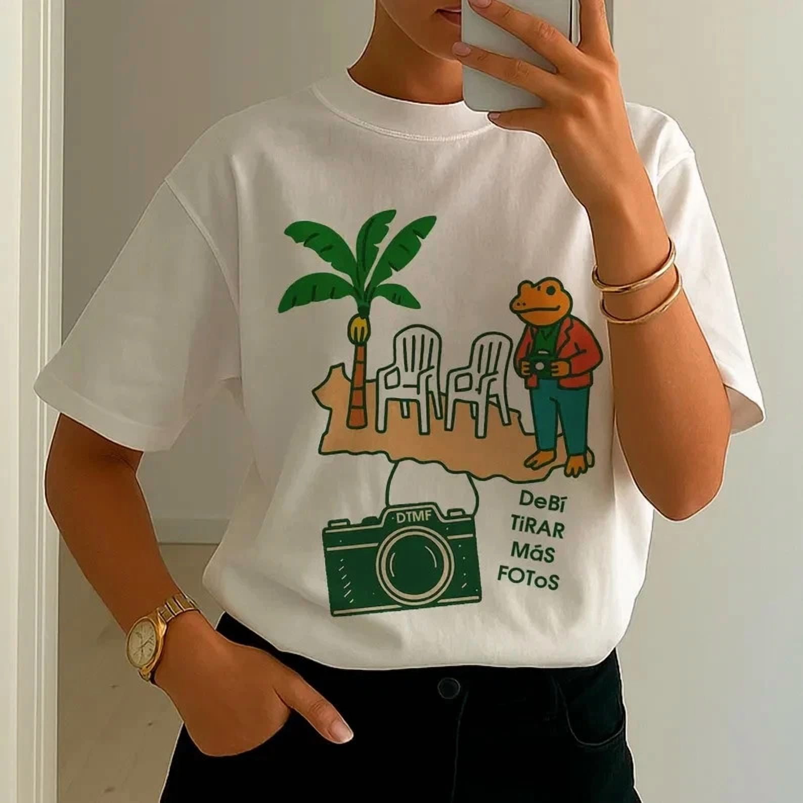 New Retro Bad Bunny Debi Tirar Mas Fotos Album Concert 2025 Short ...