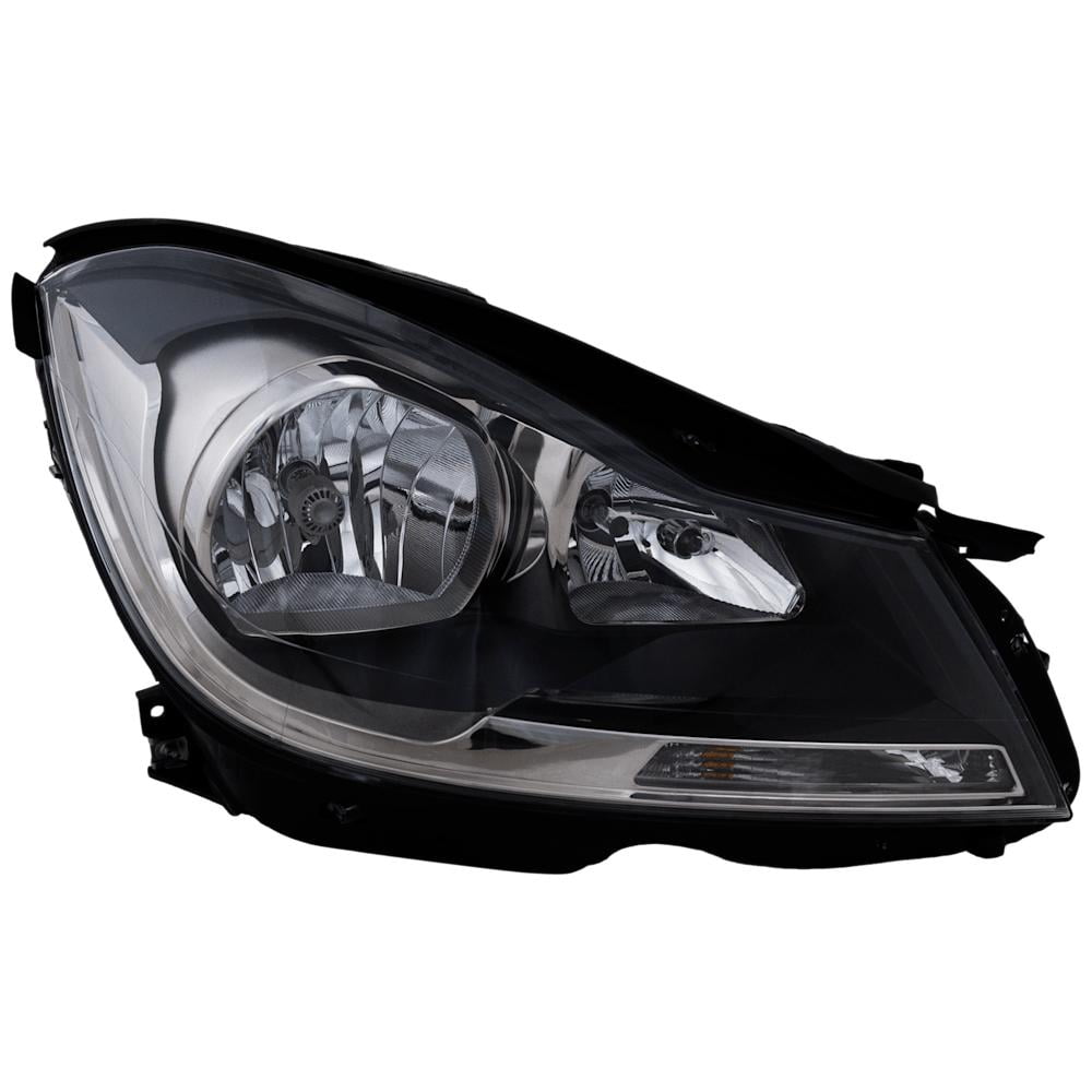 Headlight Compatible with 2012-2015 Mercedes-Benz C63 AMG C250 C350 1 ...