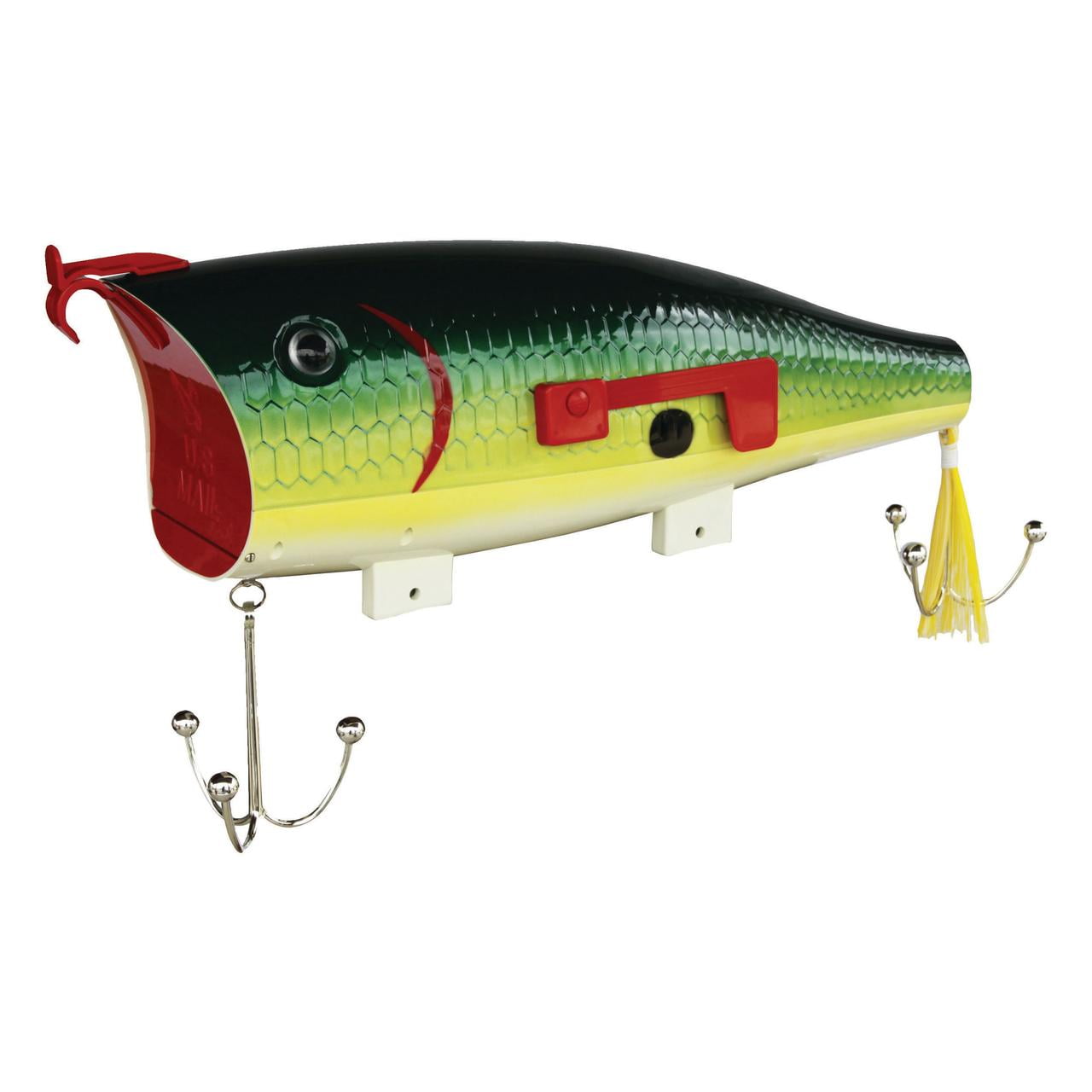 Rivers Edge Sporting Goods Fishing Mailbox - UV Resistant Green Shad ...