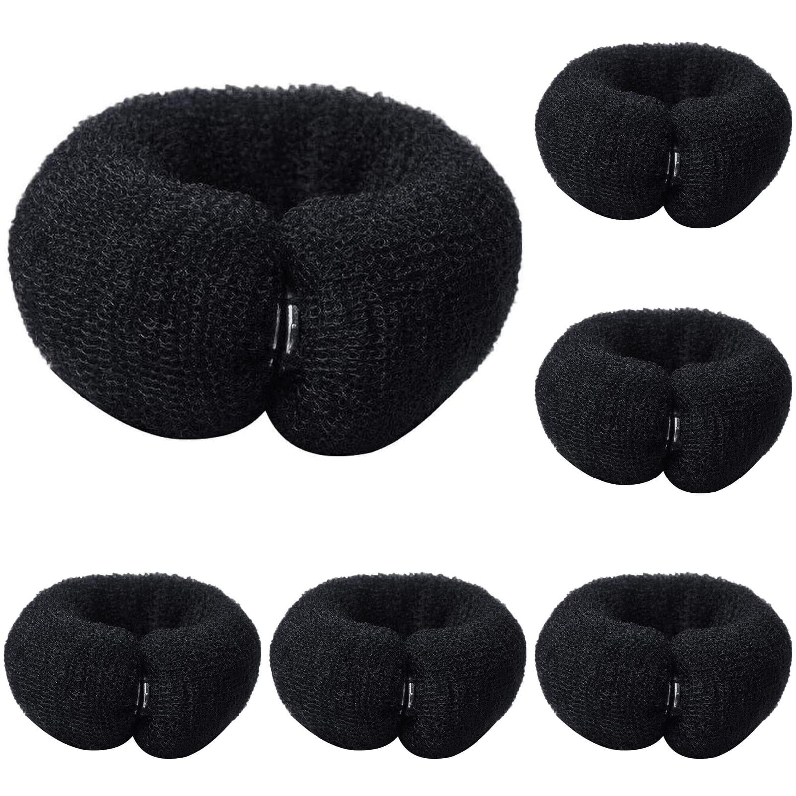 New Roll Tool Hair Ring, Donut Hair Bun Maker, DIY Hair Foam Ring Snap ...