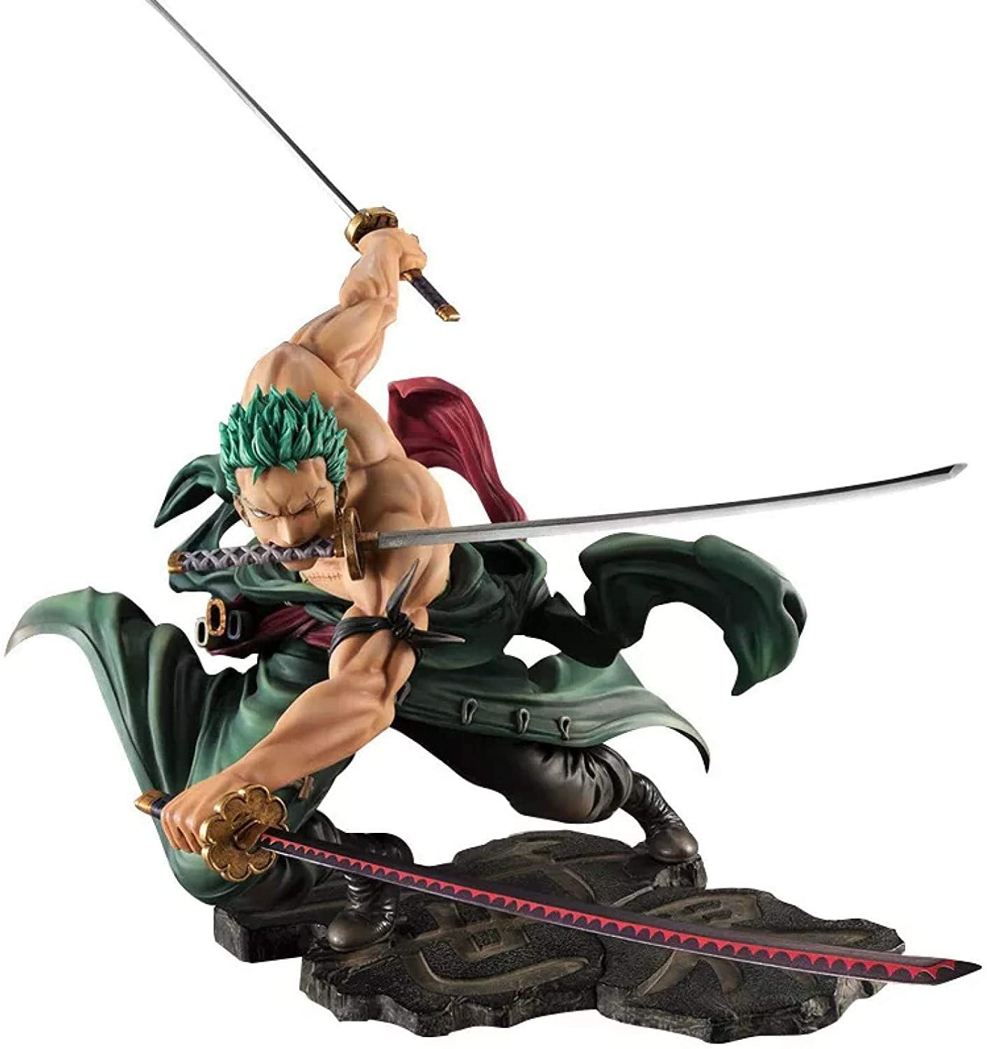New Roronoa Zoro (Combat Ver) PVC Character Anime Statue Figur Desktop ...