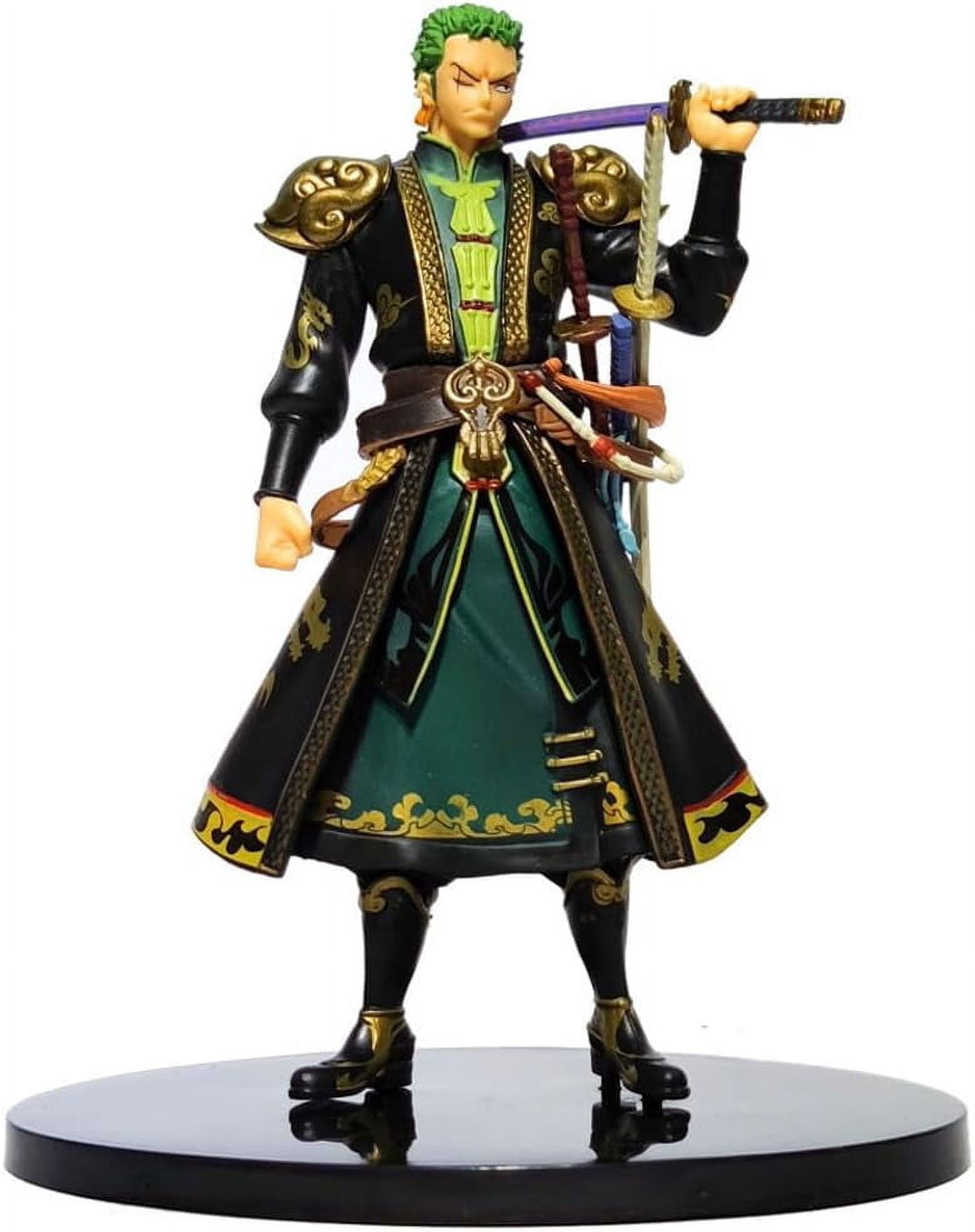 New Roronoa Zoro (Tang Suit Ver) Character Anime Model Statue Action ...