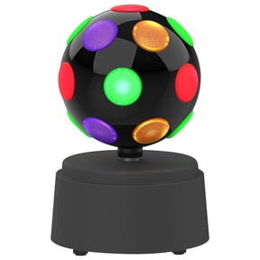Xecvkr Disco Ball Stage Light with Bluetooth Speaker, RGB Rotation ...