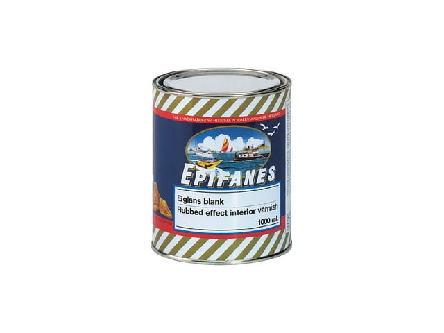 Epifanes Rubbed Effect Interior Varnish Quart, Amber Satin Finish ...