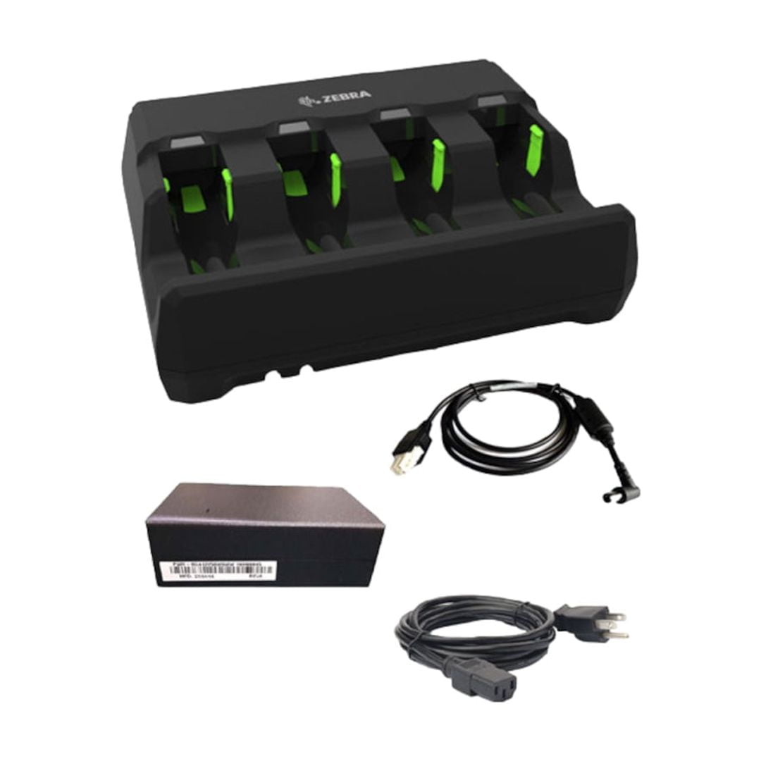 New-SAC3600-KIT - Zebra 3600 Series Battery Charger (4-SLOT) Kit with ...
