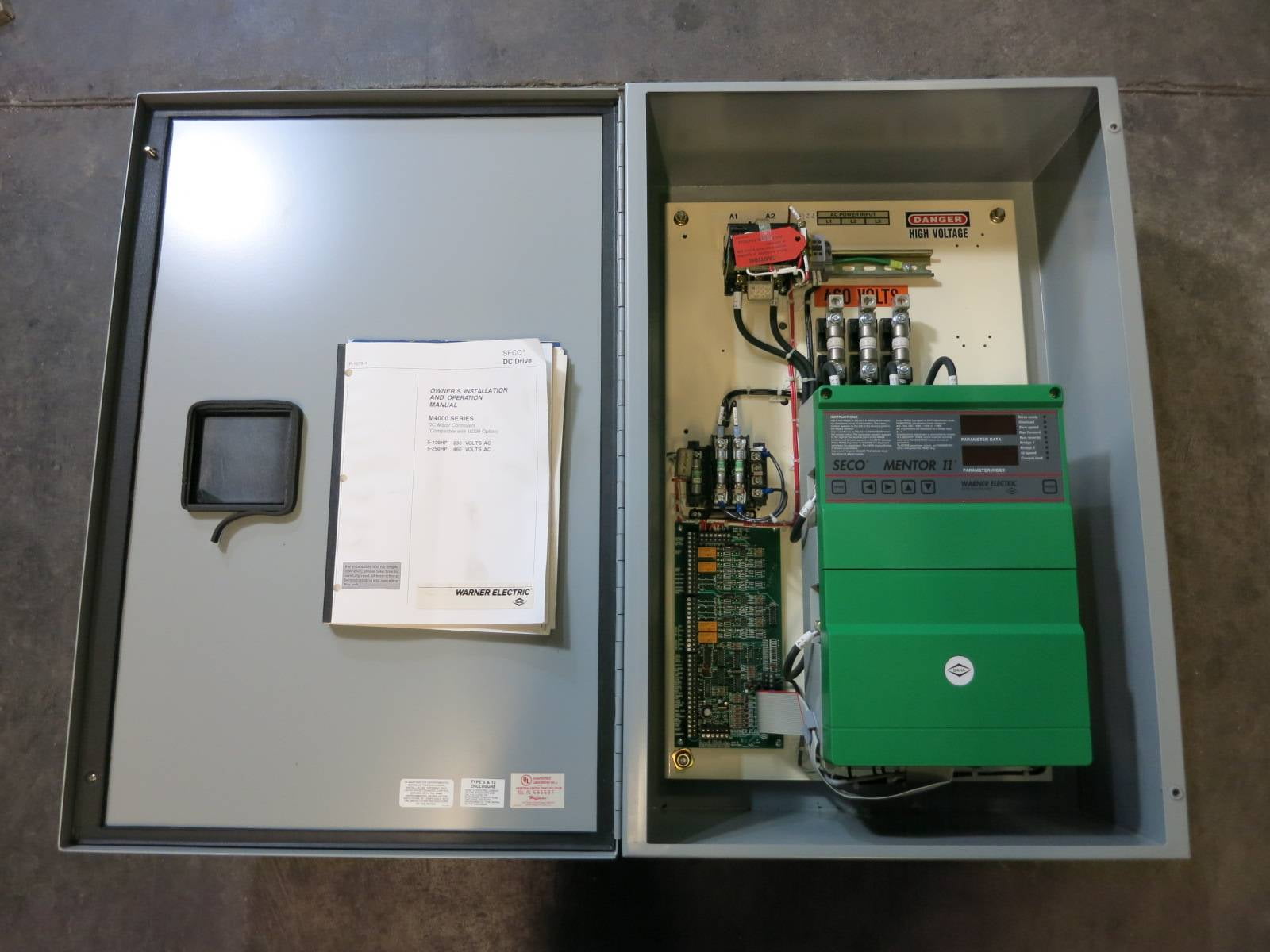 New SECO M4410-22120A 10-HP Mentor II M4000 Digital DC Drive Warner ...