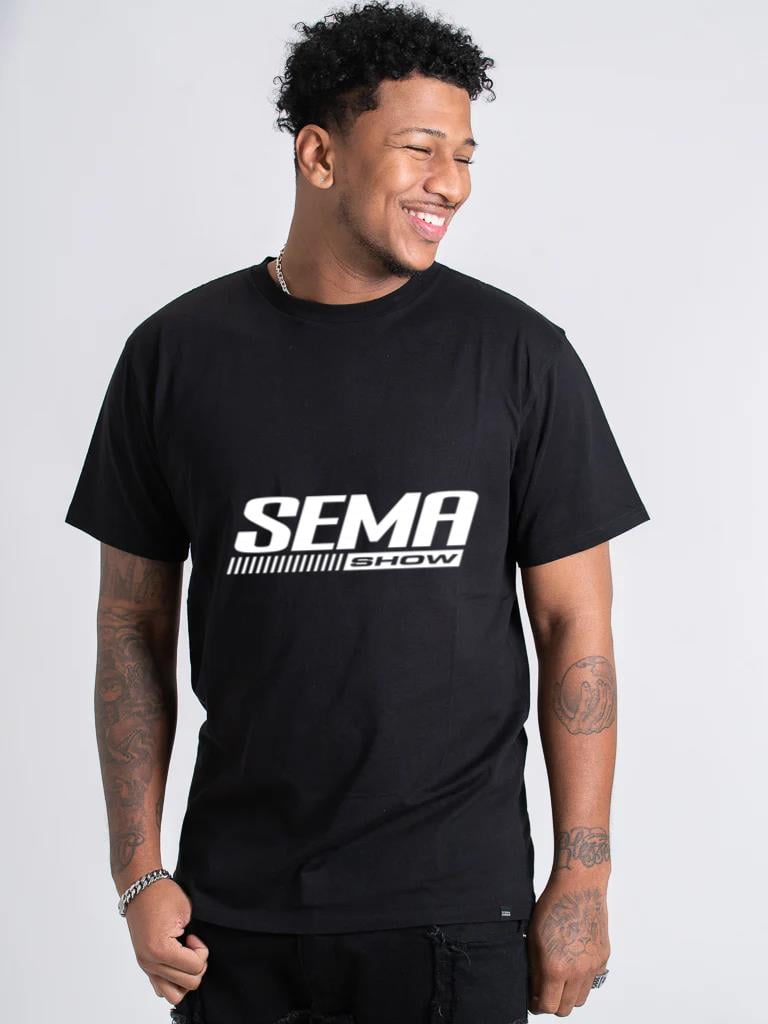 New SEMA Show Racing Logo Graphic T-Shirt, for men & women, up to size ...