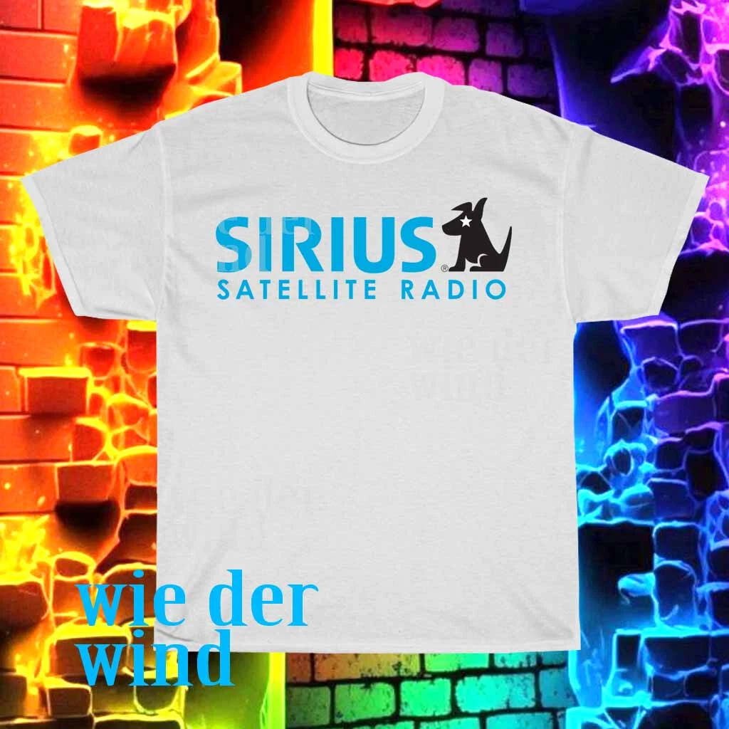 New SIRIUS XM Satellite Radio Logo Men's T-shirt funny size S to 5XL ...