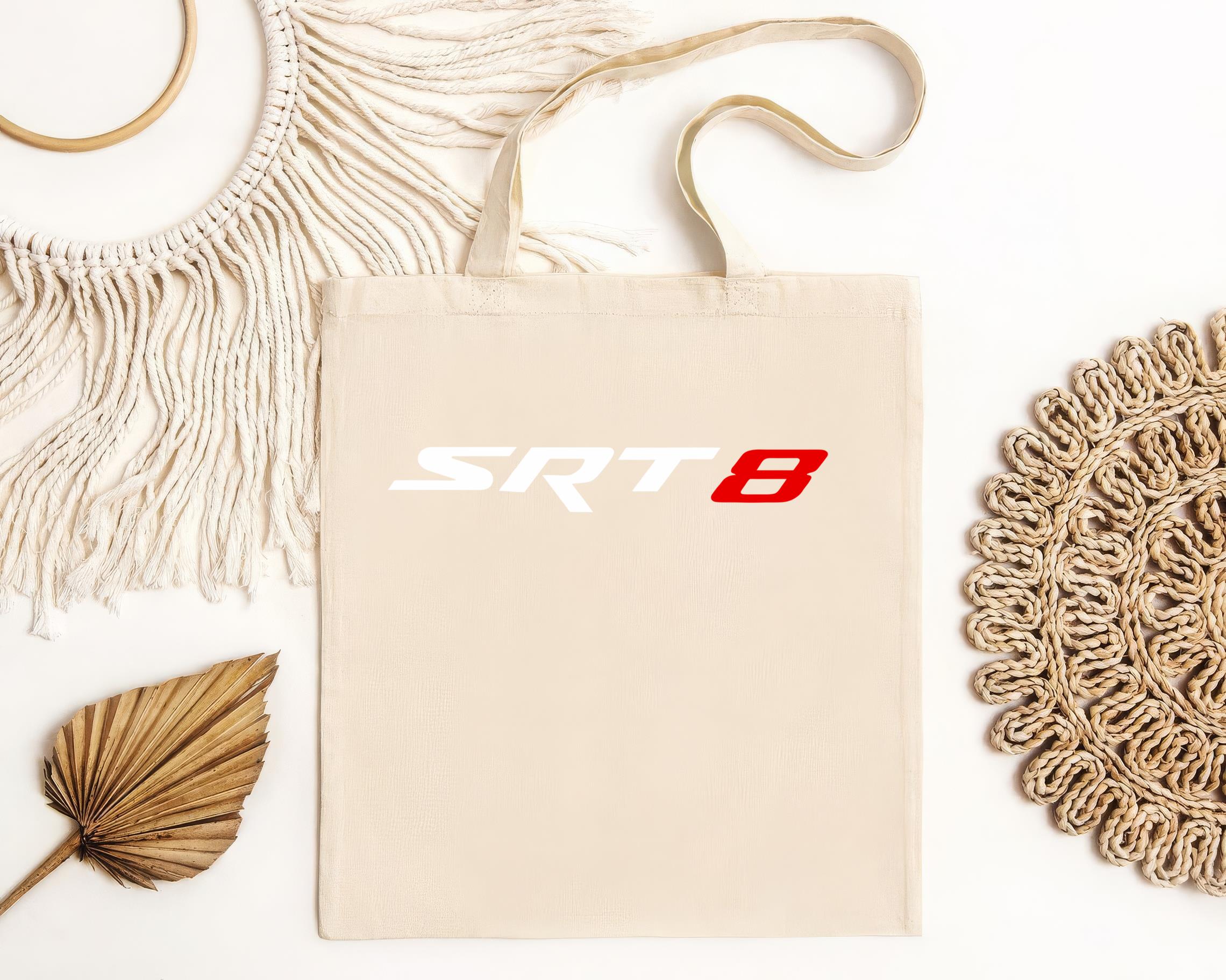 New SRT-8 Mopar Street Racing Logo Men's Tote Bag American Heavy Cotton ...