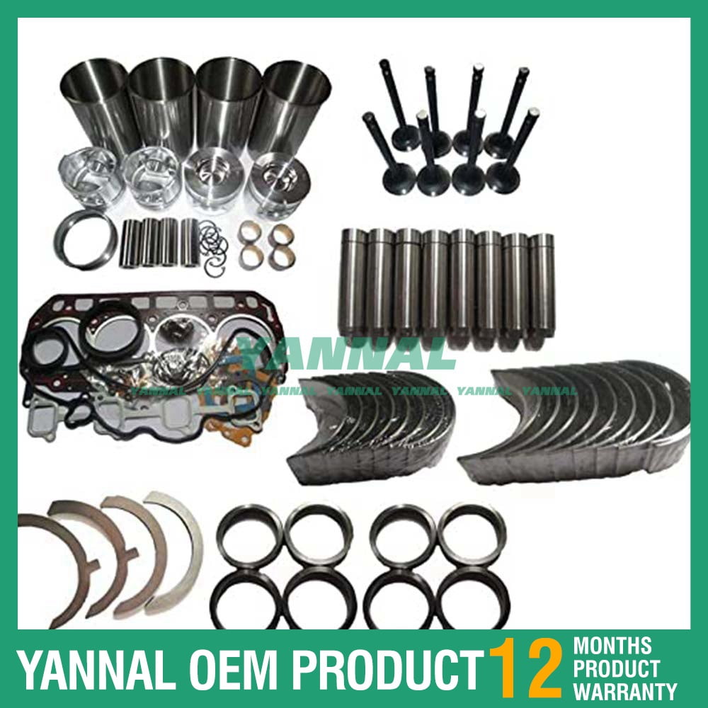New STD 4TNV86 TK486 Engine Overhaul Rebuild Kit For Yanmar Engine ...
