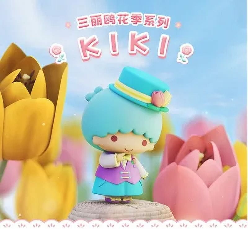 New Sanrio Anime Flower Season Series Blind Box Cinnamoroll / kuromi ...