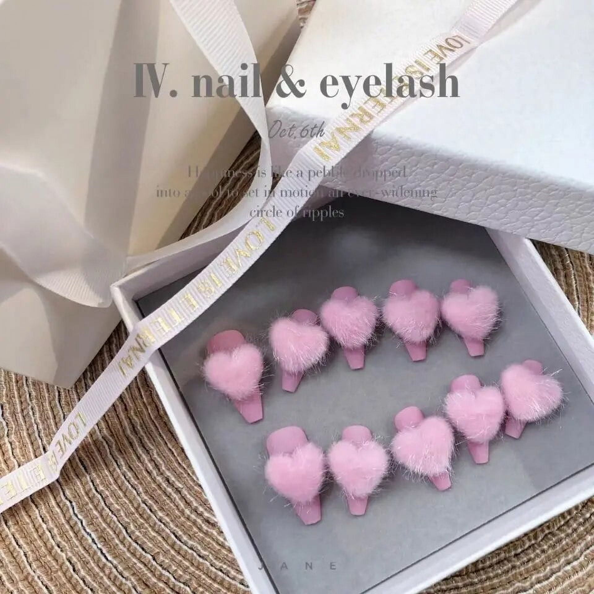 New Sanrio Anime Hello Kitty Y2K Fake Nails Nail Patch Powder Blusher ...