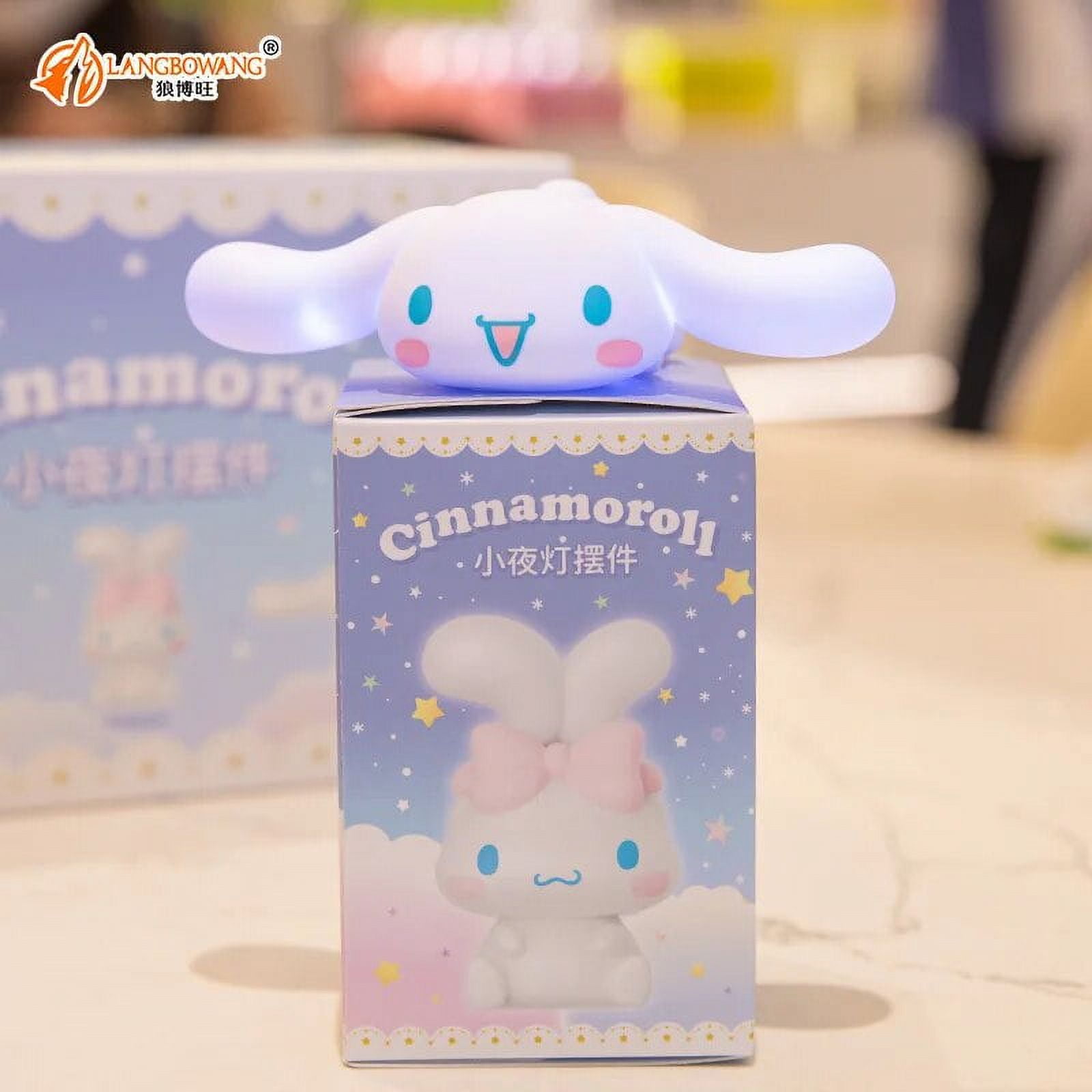 New Sanrio Blind Box Kawaii Cinnamoroll Figures Toy Light Night Home ...
