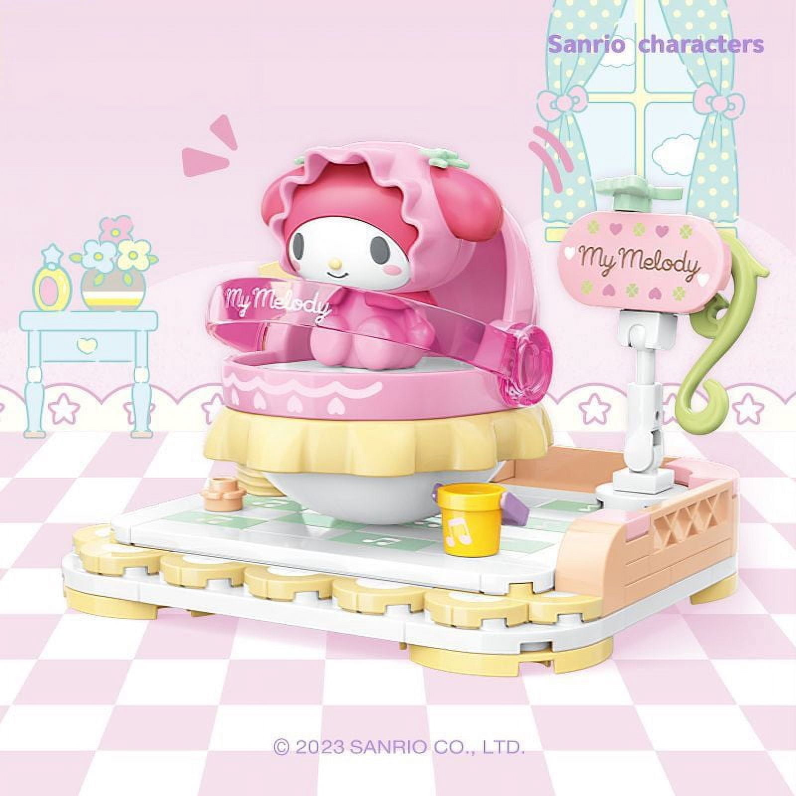 New Sanrio Building Blocks Colorful Park Kuromi Cinnamoroll Pochacco ...