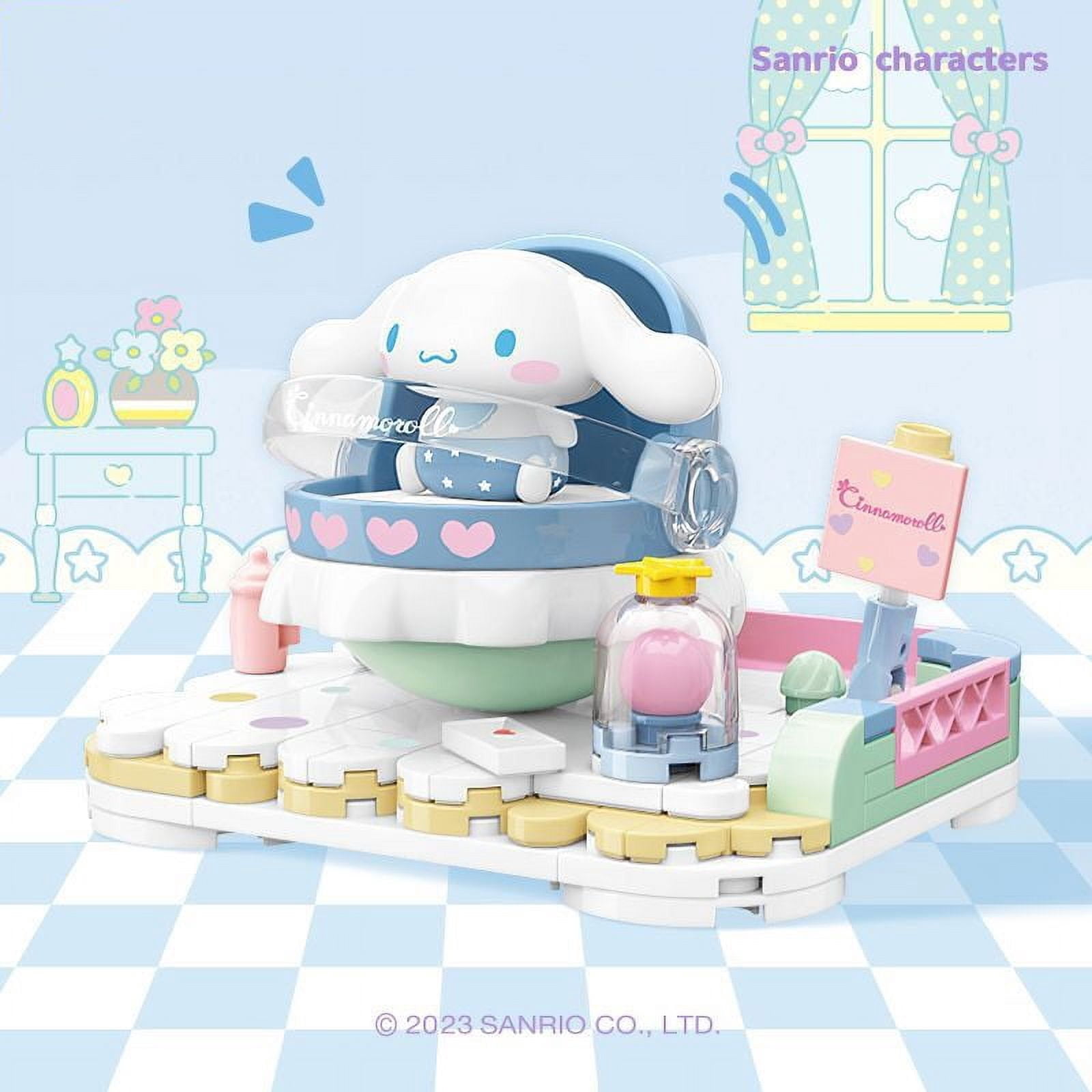 New Sanrio Building Blocks Colorful Park Kuromi Cinnamoroll Pochacco ...