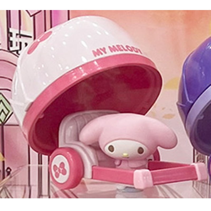 New Sanrio Cartoon Figure Rickshaw Series My Melody Kuromi Cinnamoroll