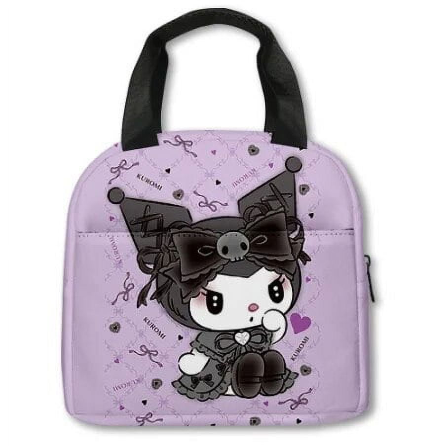 New Sanrio Cartoon Insulated Cinnamon Dog Kuromi Portable Lunch Bag ...