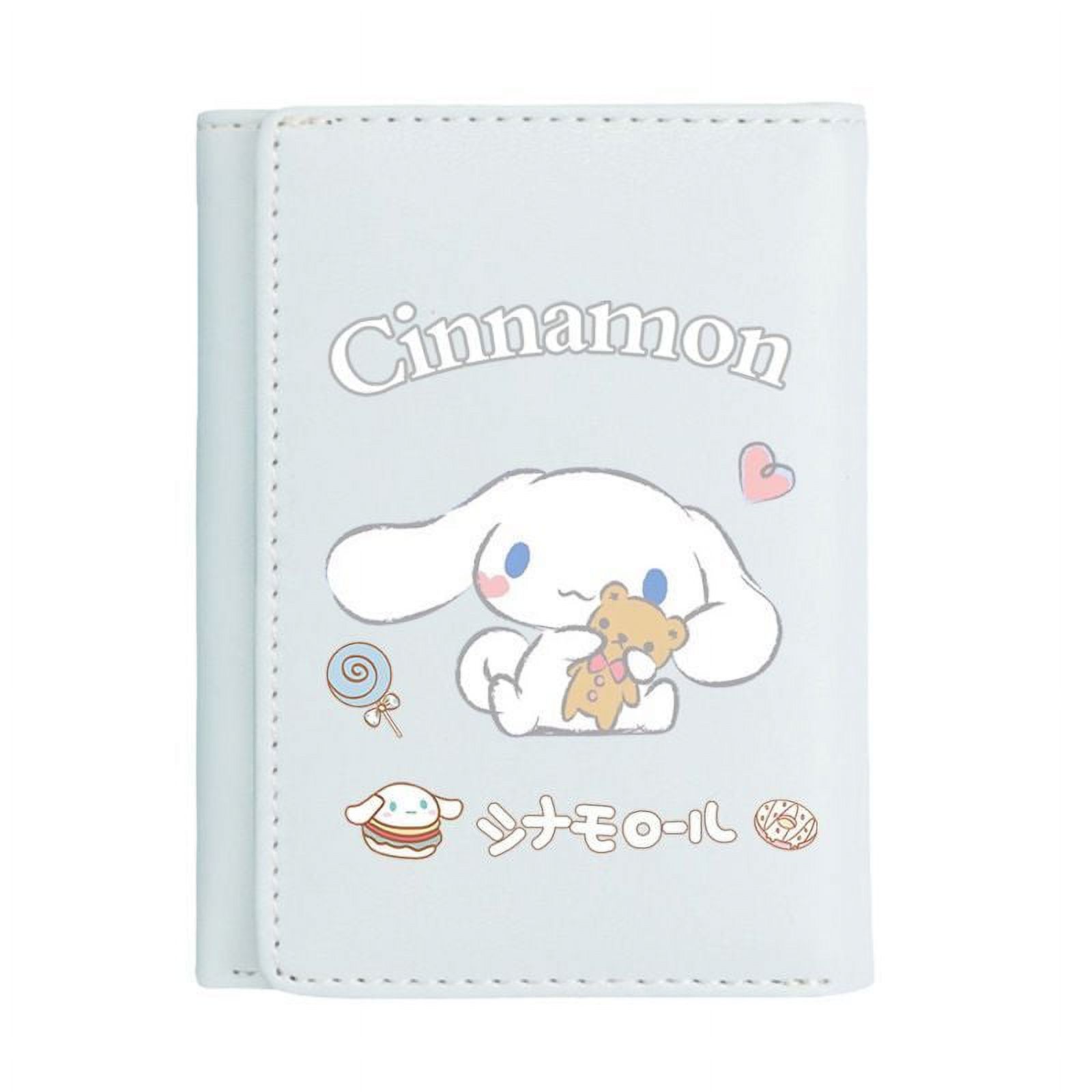 New Sanrio Cinnamoroll Woman Wallet Short Simple Kuromi Kawaii Purse ...