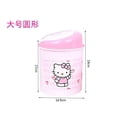 New Sanrio Creative Garbage Can Kawaii Desktop Small with Lid Garbage ...