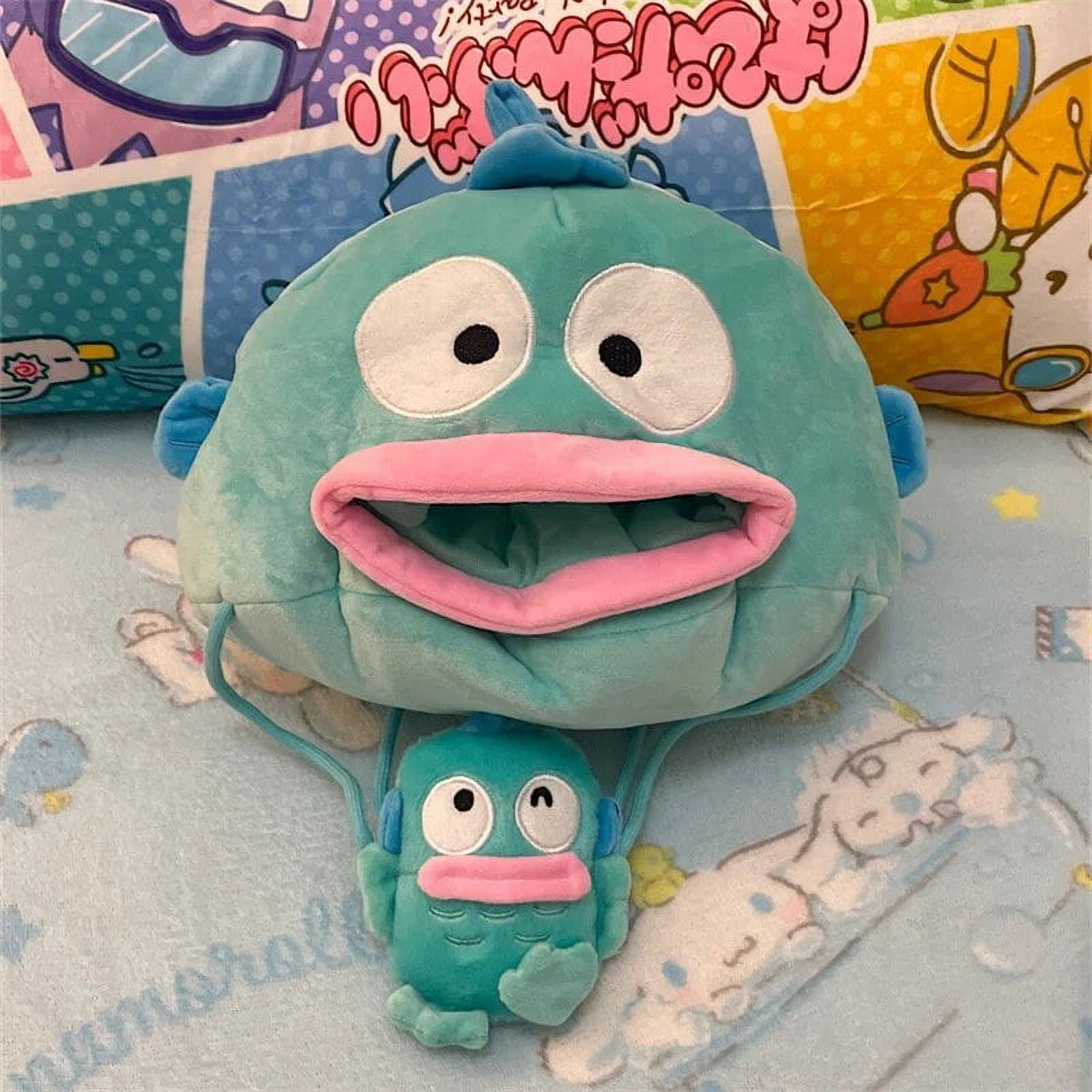 New Sanrio Hangyodon Tissue Box Paper Box Plush Doll Car Pendant ...