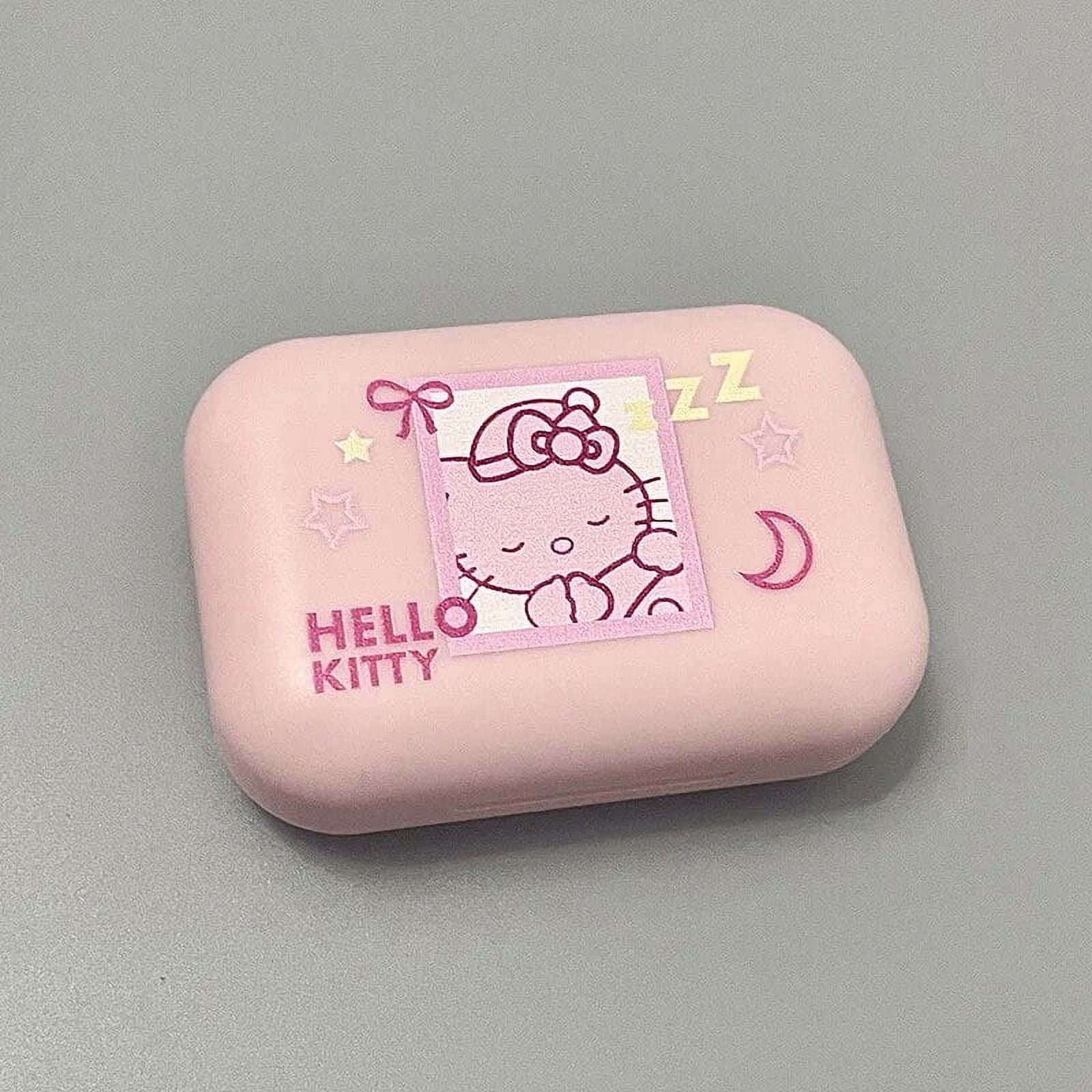 New Sanrio Hello Kitty Contact Lens Case Contact Lens Box Kawaii with ...