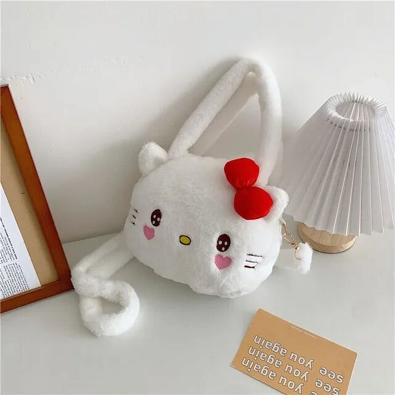 New Sanrio Hello Kitty Kawaii Plush Backpack Stuffed Animals Dolls Toys ...