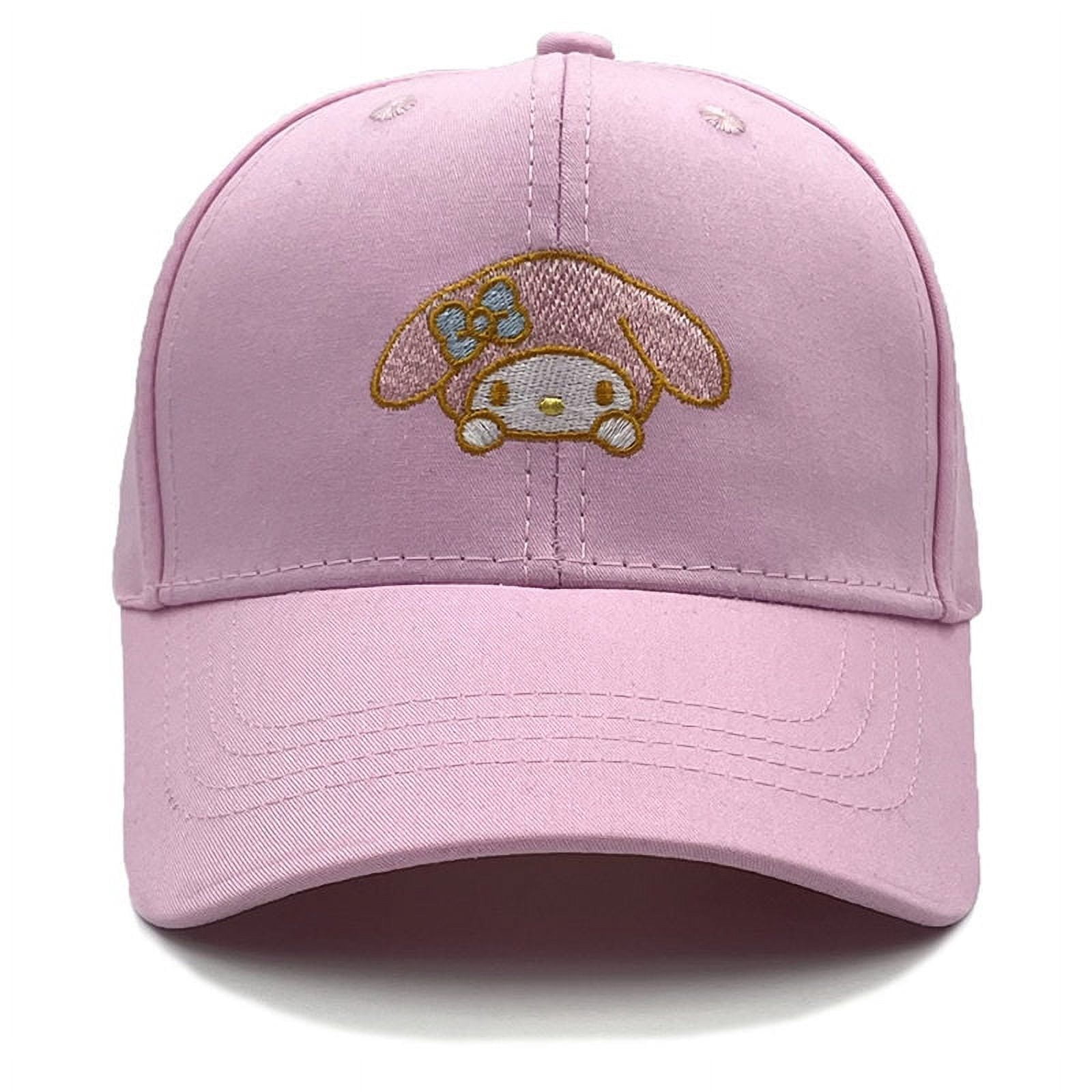 New Sanrio Hello Kitty Kuromi Cap Cotton Cartoon Cinnamoroll Baseball ...