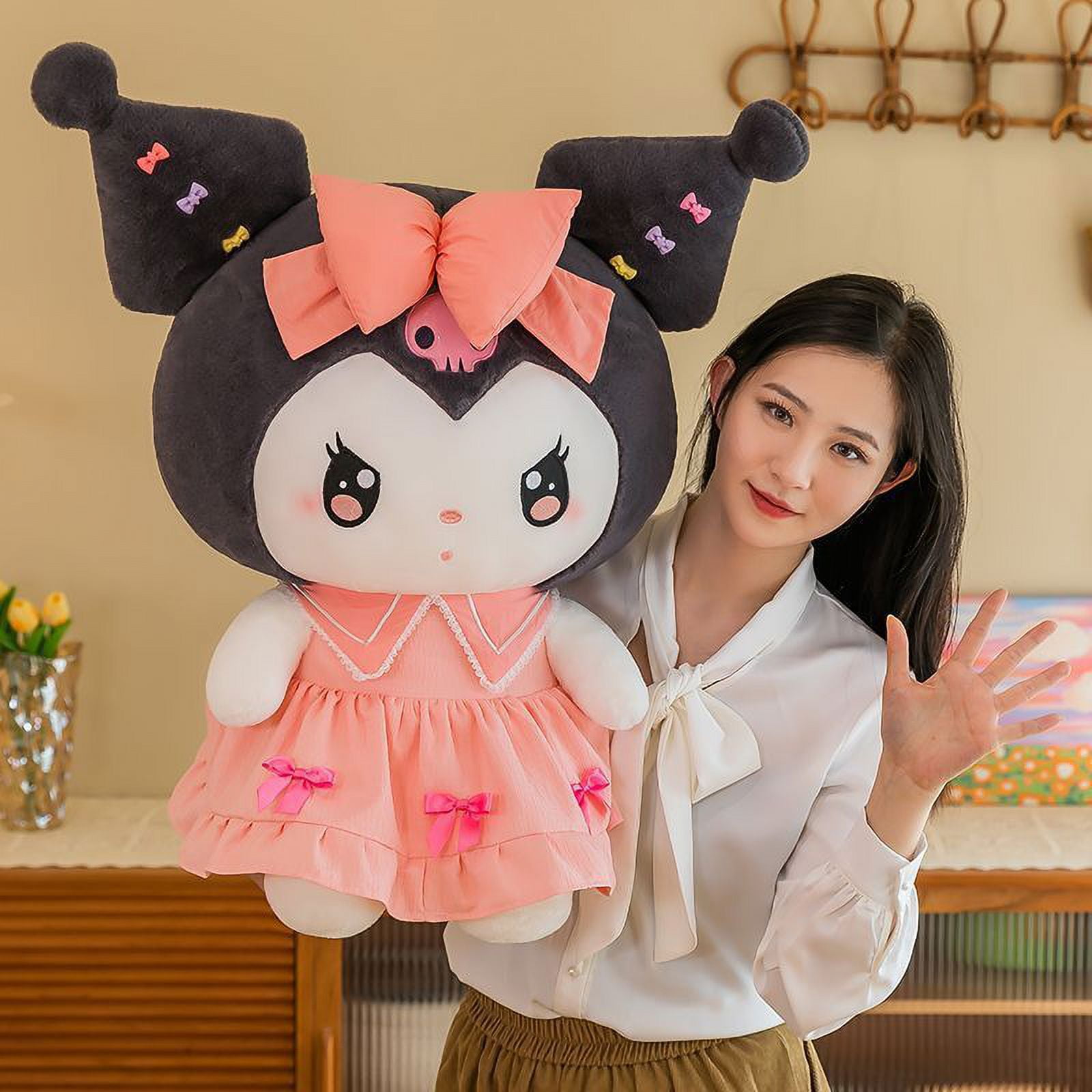 New Sanrio Kuromi Plush Toy Melody Doll Gives Girl's Best Friend Sleep ...