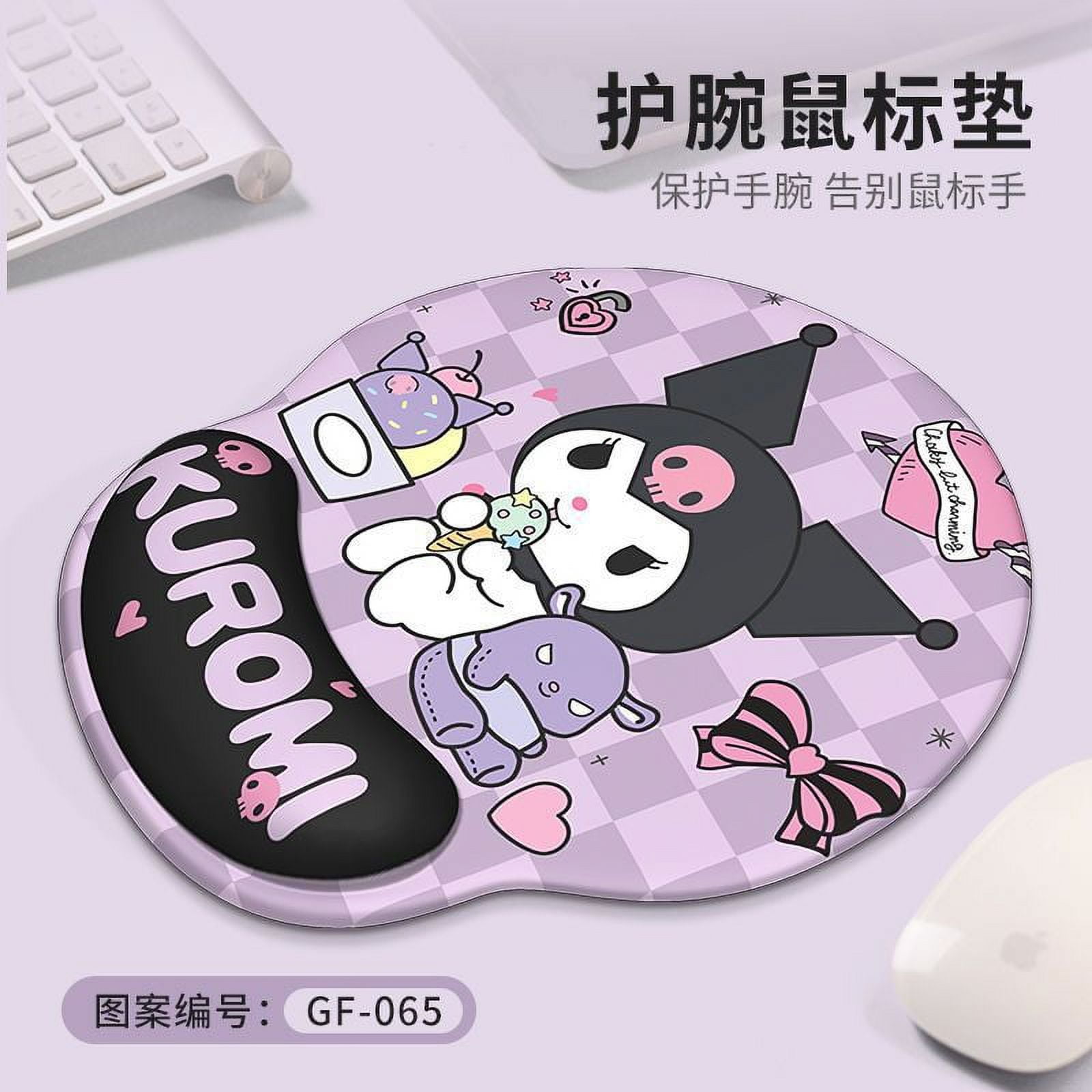 New Sanrio Kuromi Wrist Mouse Pad Cute Girl Wrist Pad Laptop Keyboard ...
