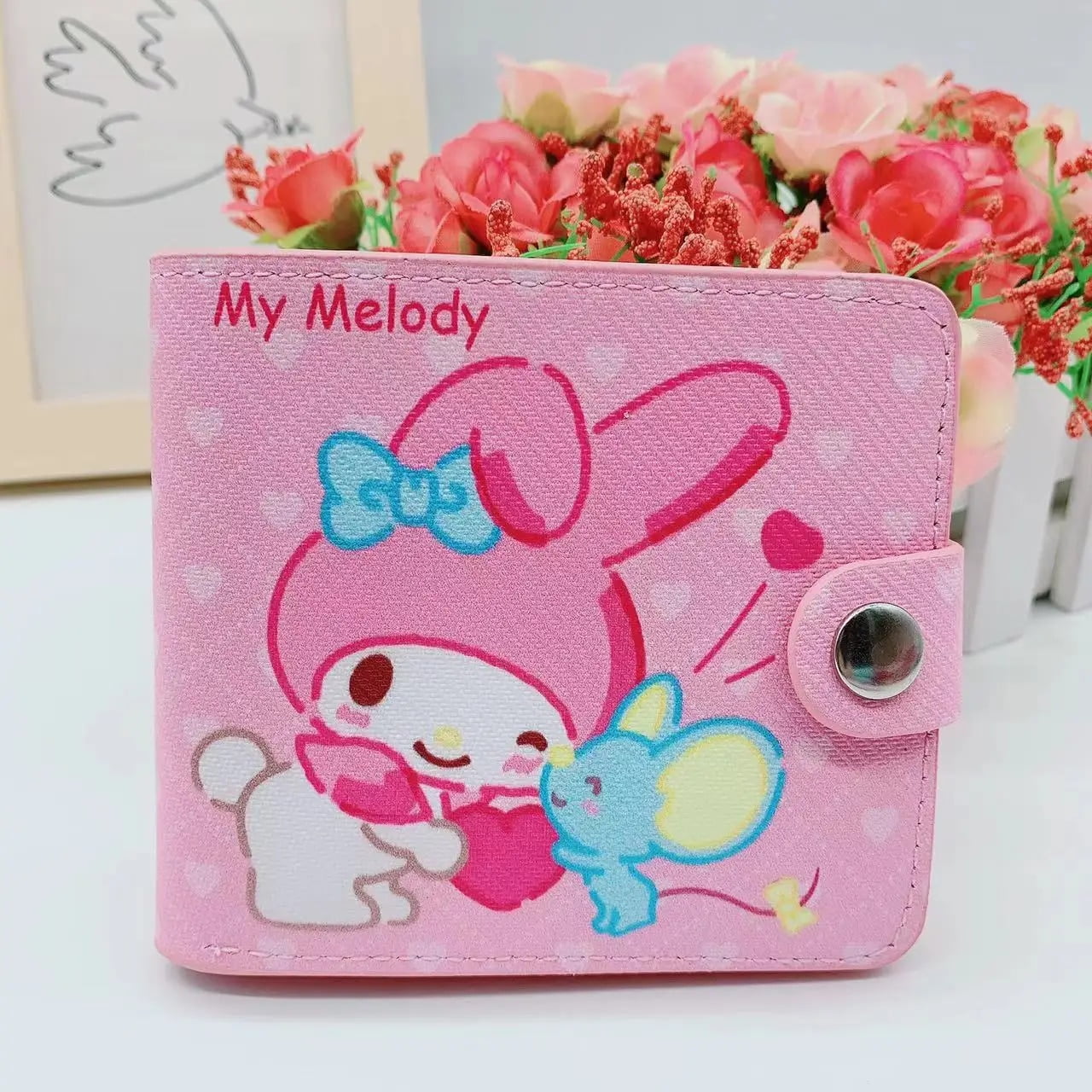 New Sanrio PU Cartoons Women's Wallet Hello Kitty Kulomi Melody ...