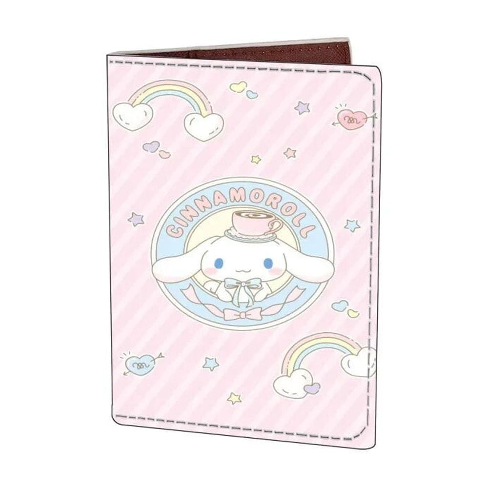 New Sanrio Passport Cover Hello Kitty Melody Kulomi Cartoons Print PU ...