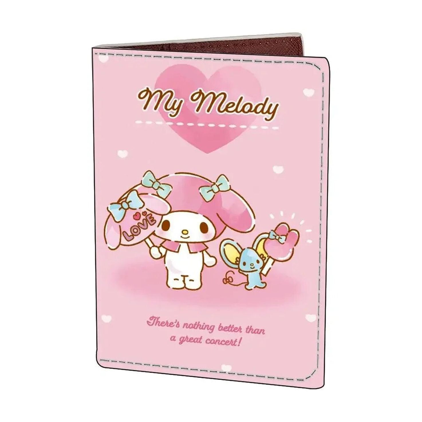 New Sanrio Passport Cover Hello Kitty Melody Kulomi Cartoons Print PU ...