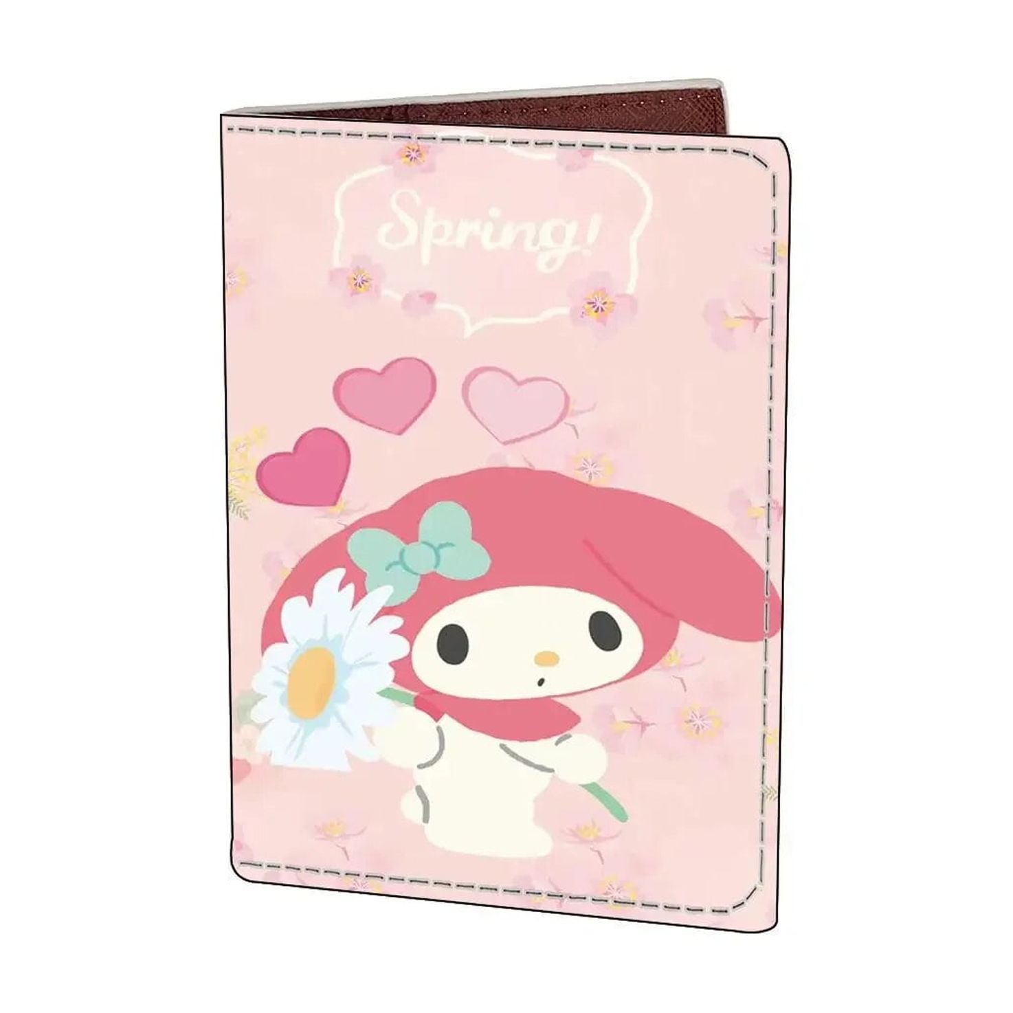 New Sanrio Passport Cover Hello Kitty Melody Kulomi Cartoons Print PU ...