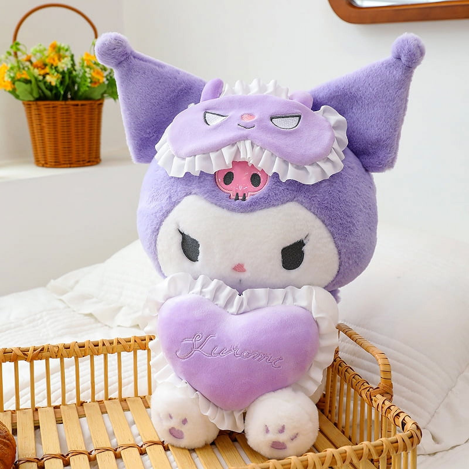 New Sanrio Plushies Toys 25-60cm Eyepatch Kuromi My Melody Hugging ...