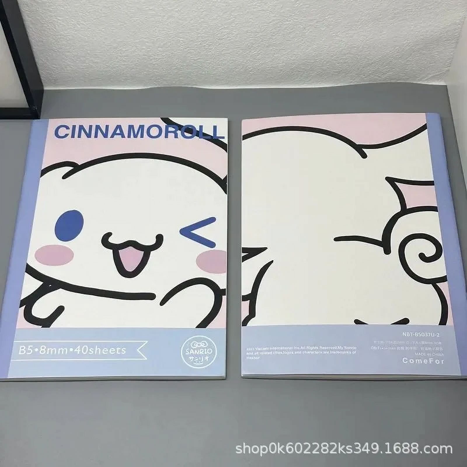 New Sanrio Series Cute Cartoon Animation Cinnamoroll Notebook Portable ...