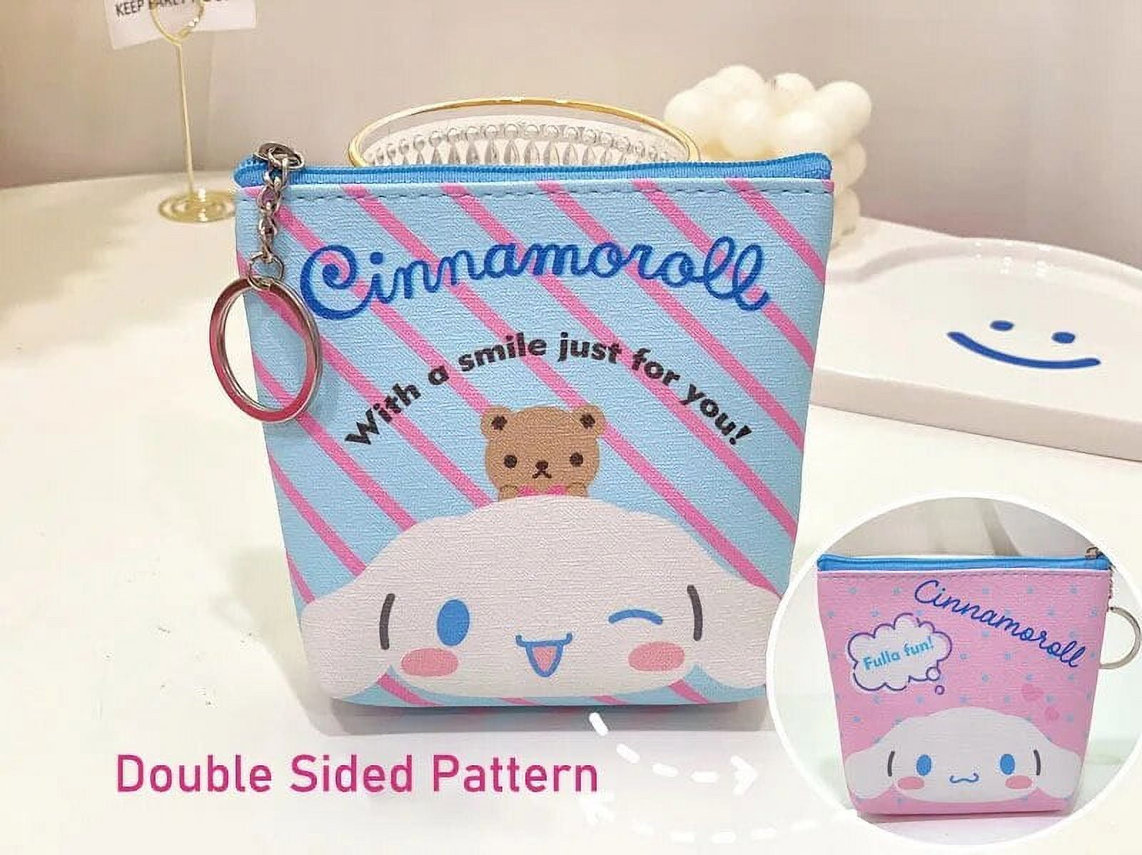 New Sanrio Wallet Kawaii Hello Kitty My Melody Coin Purse Anime ...