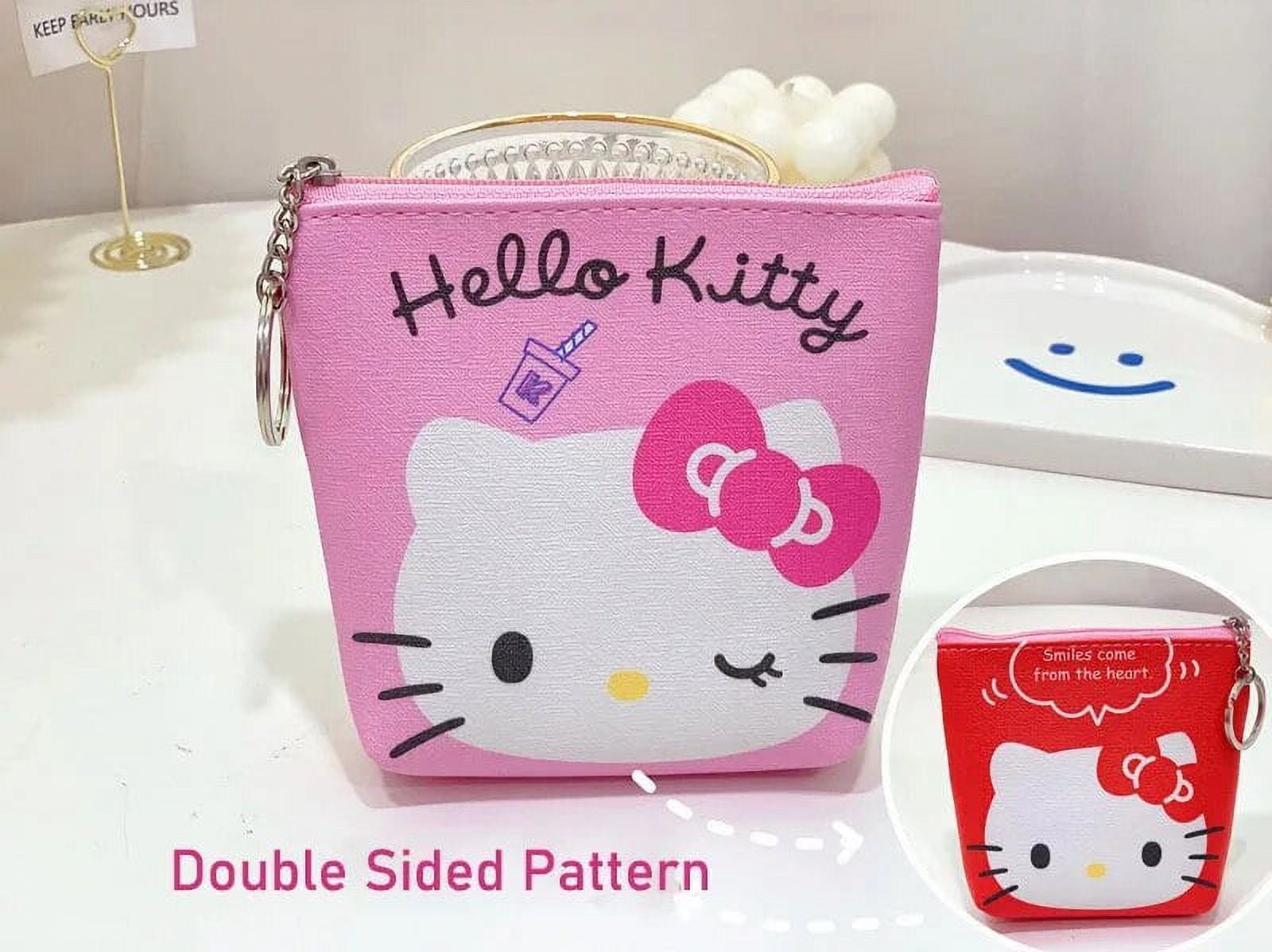 New Sanrio Wallet Kawaii Hello Kitty My Melody Coin Purse Anime ...
