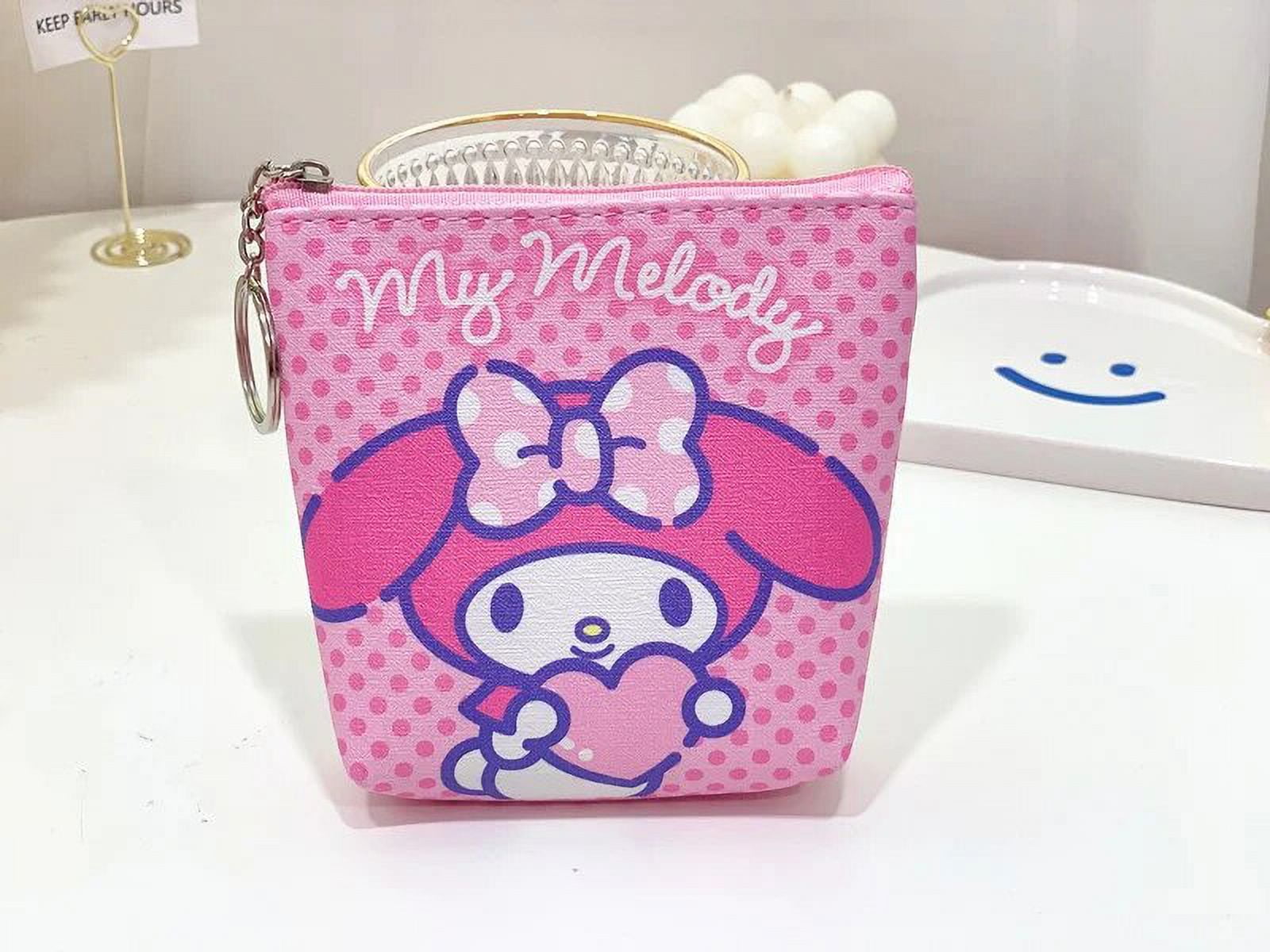 New Sanrio Wallet Kawaii Hello Kitty My Melody Coin Purse Anime ...