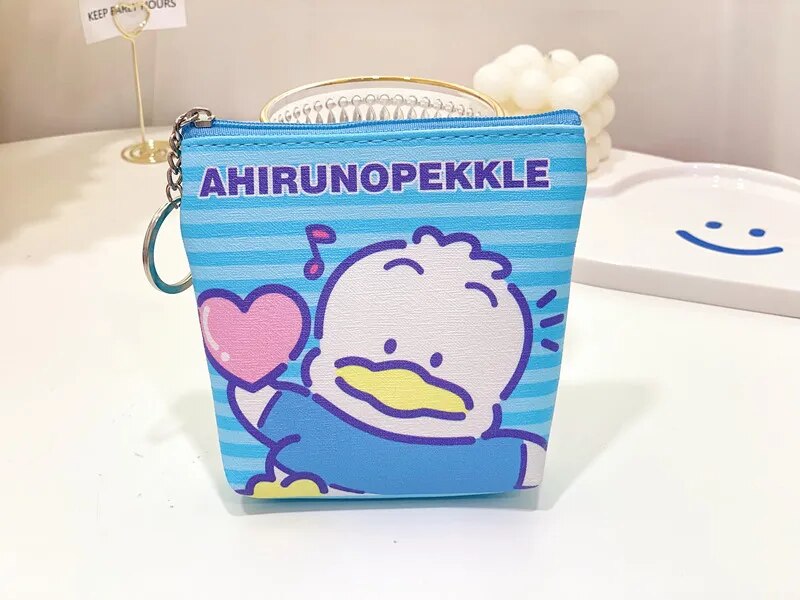 New Sanrio Wallet Kawaii Hello Kitty My Melody Coin Purse Anime ...