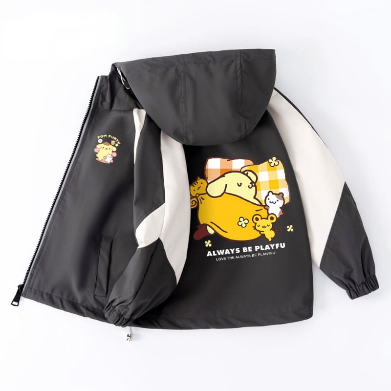 New Sanrio peripheral cute children‘s autumn clothing Pompom Purin ...