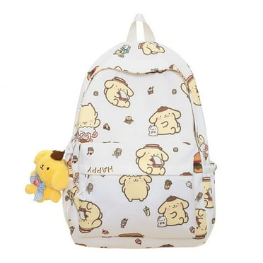 Sanrioed Cinnamoroll Kuromi My Melody Pom Pom Purin Anime Backpack Cute ...
