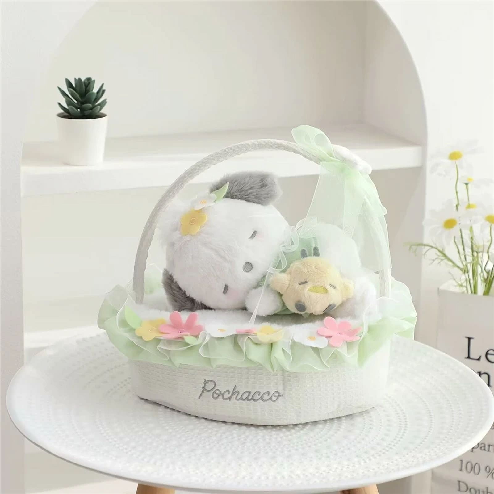 New Sanrios Hellokittys Pochacco Cinnamoroll Plushie Doll Crouching ...