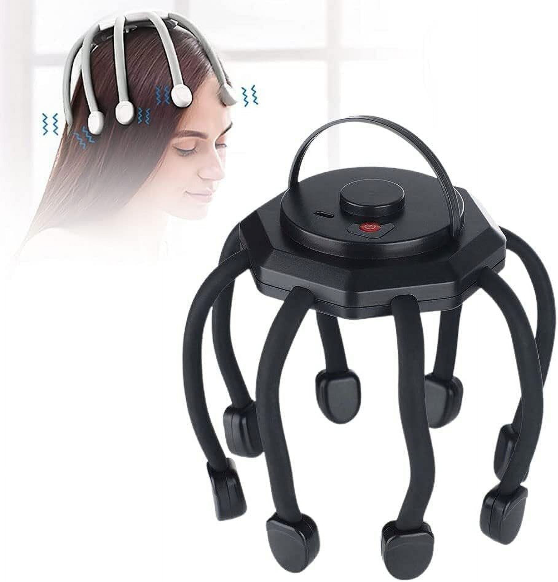 New Scalp Massager, Electric Head Massager with 3 Modes,360 Degree Head ...