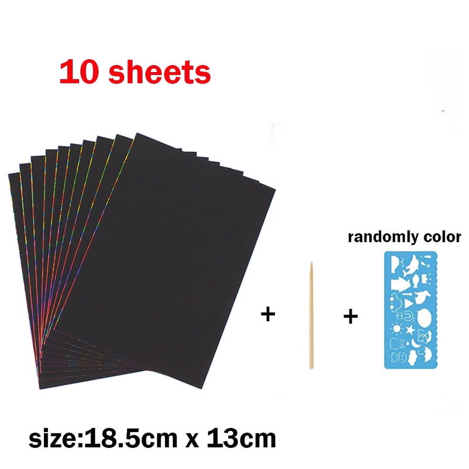 New Scratch Painting Toys For Children Kids DIY Drawing Games Cute ...